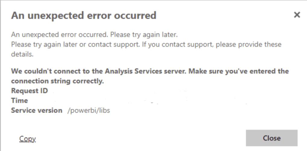 May 2024 Power BI Report Server update – Fix “We couldn’t connect to ...